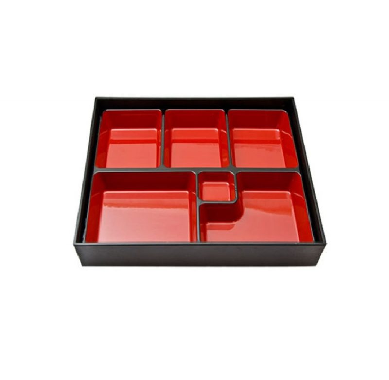 Syokado Bento Shikiri, 6 section Insert (Rectangle) - Ozawa Canada